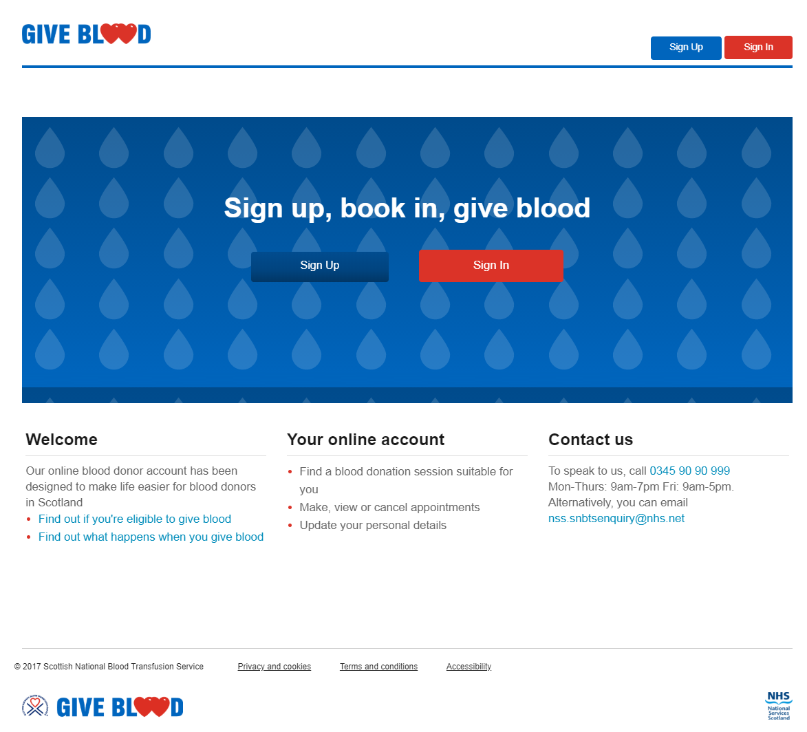 Scotblood | Homepage